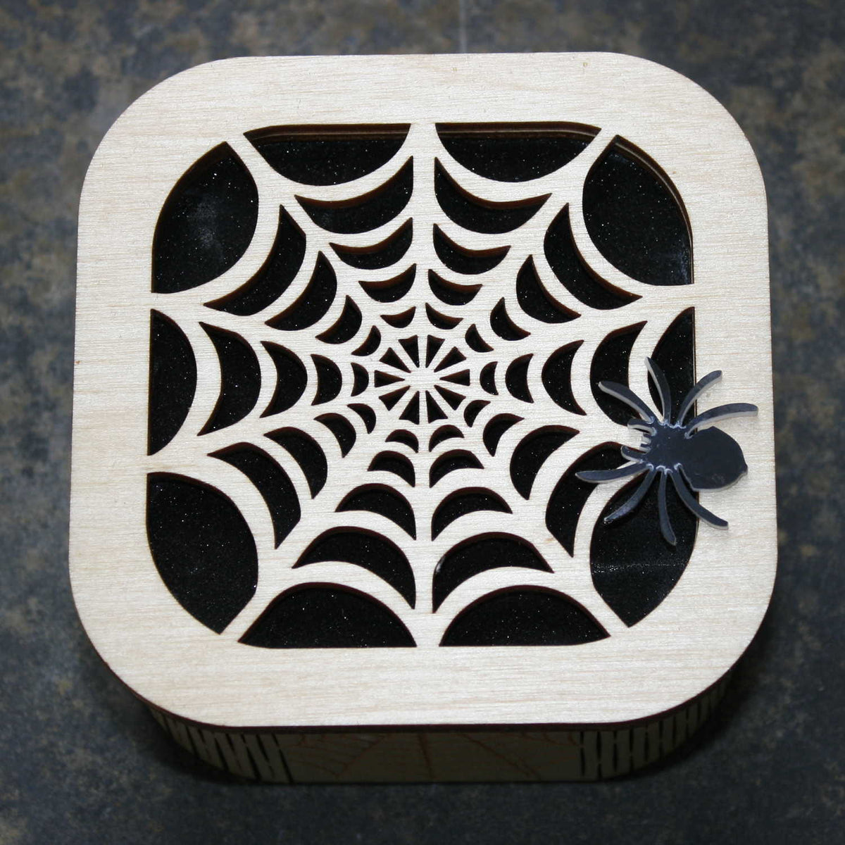 Spider's web box – Jimagination Creations